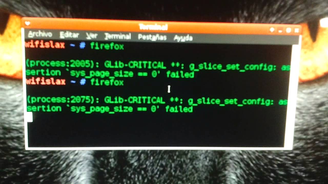 Glib Critical G Slice Set Config Assertion `sys Page Size 0 Failed Youtube