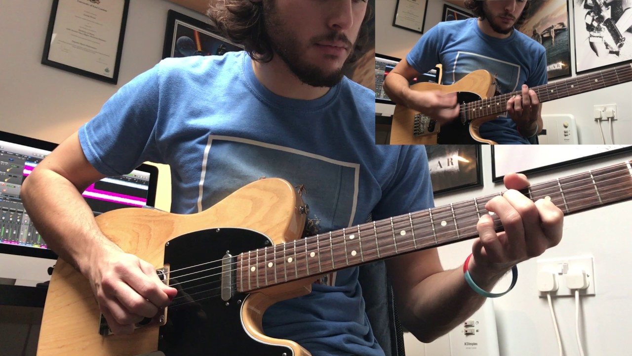 Jimmy Eat World - 'Sure and Certain' guitar cover by George Wood - YouTube