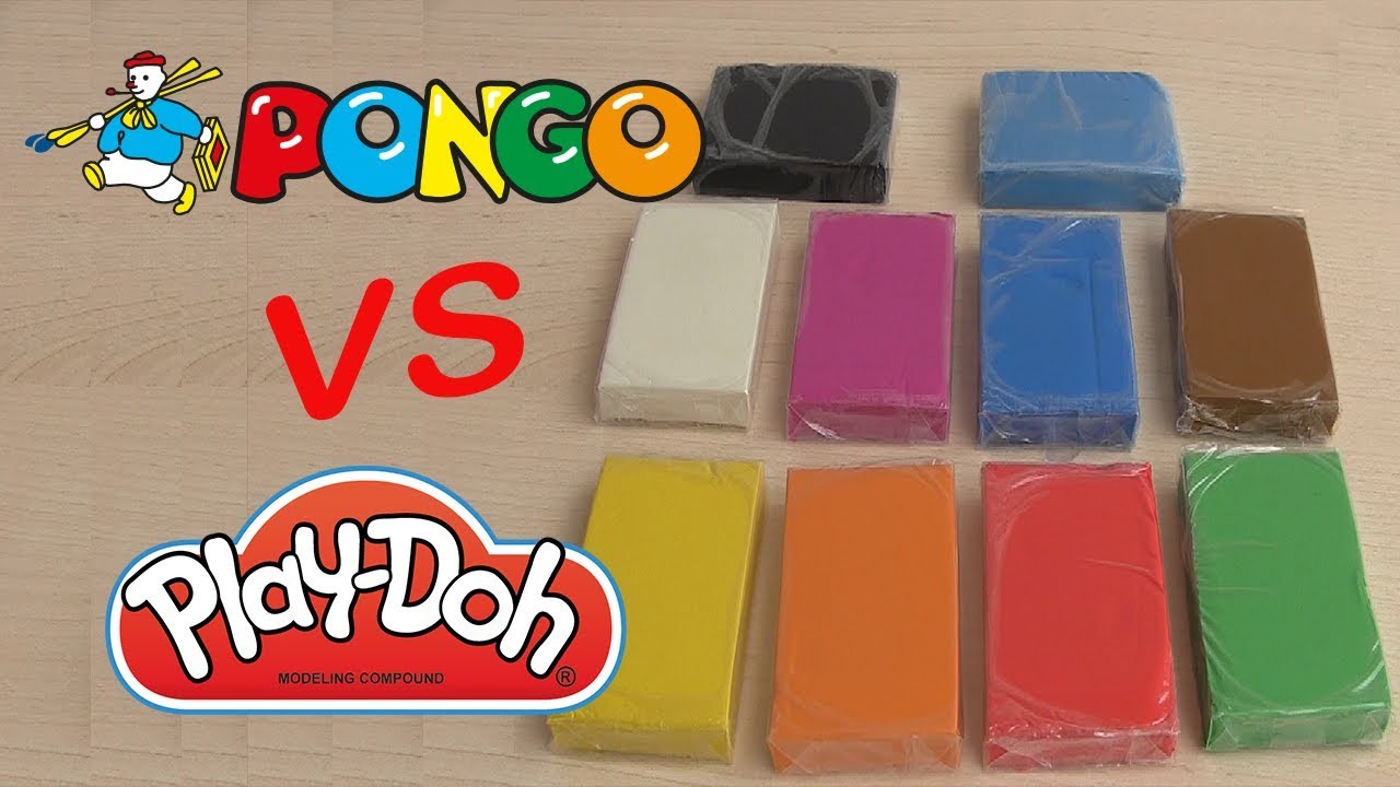 Pongo VS Play Doh - Unboxing Giotto Pongo set - YouTube