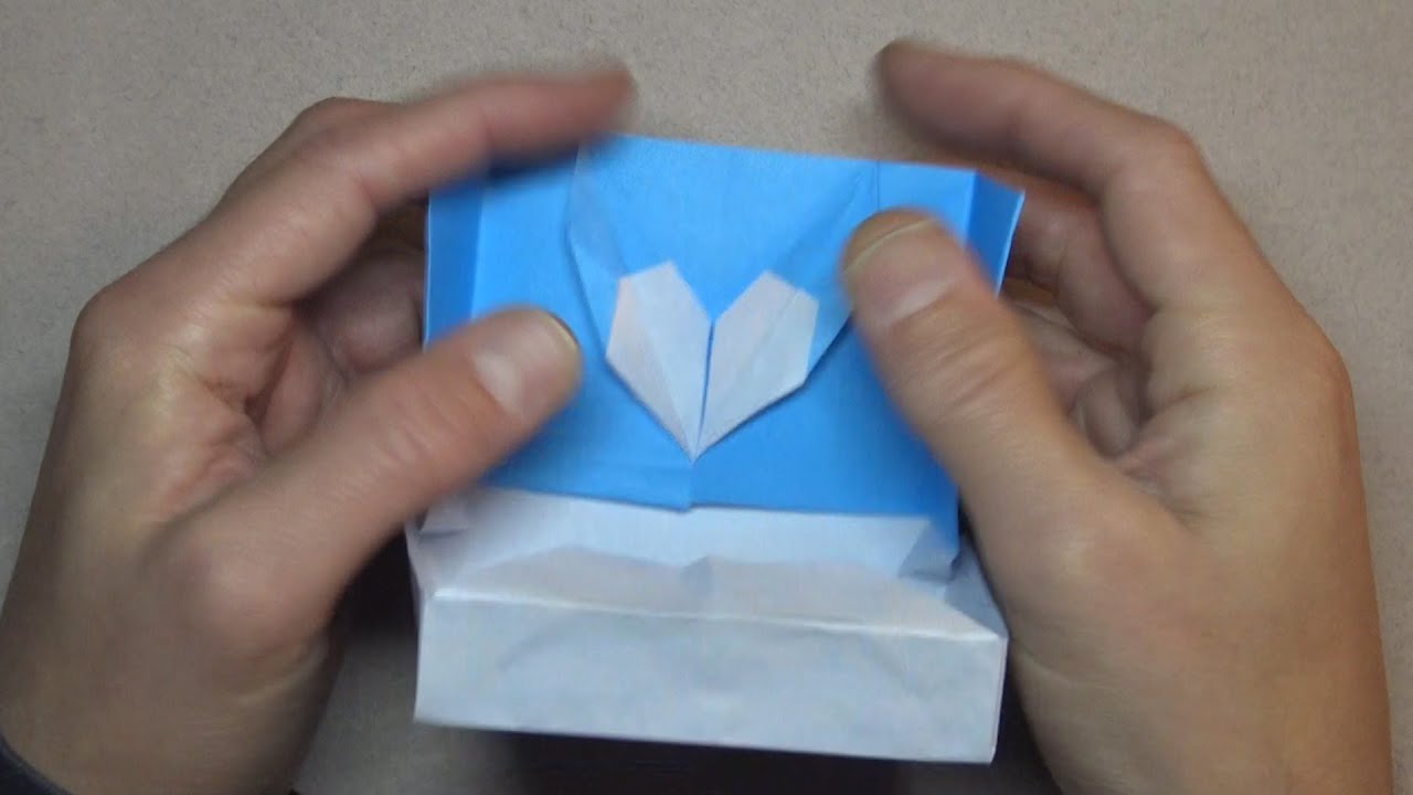 Create a Hidden Heart Inside Your Playing Card Box - YouTube