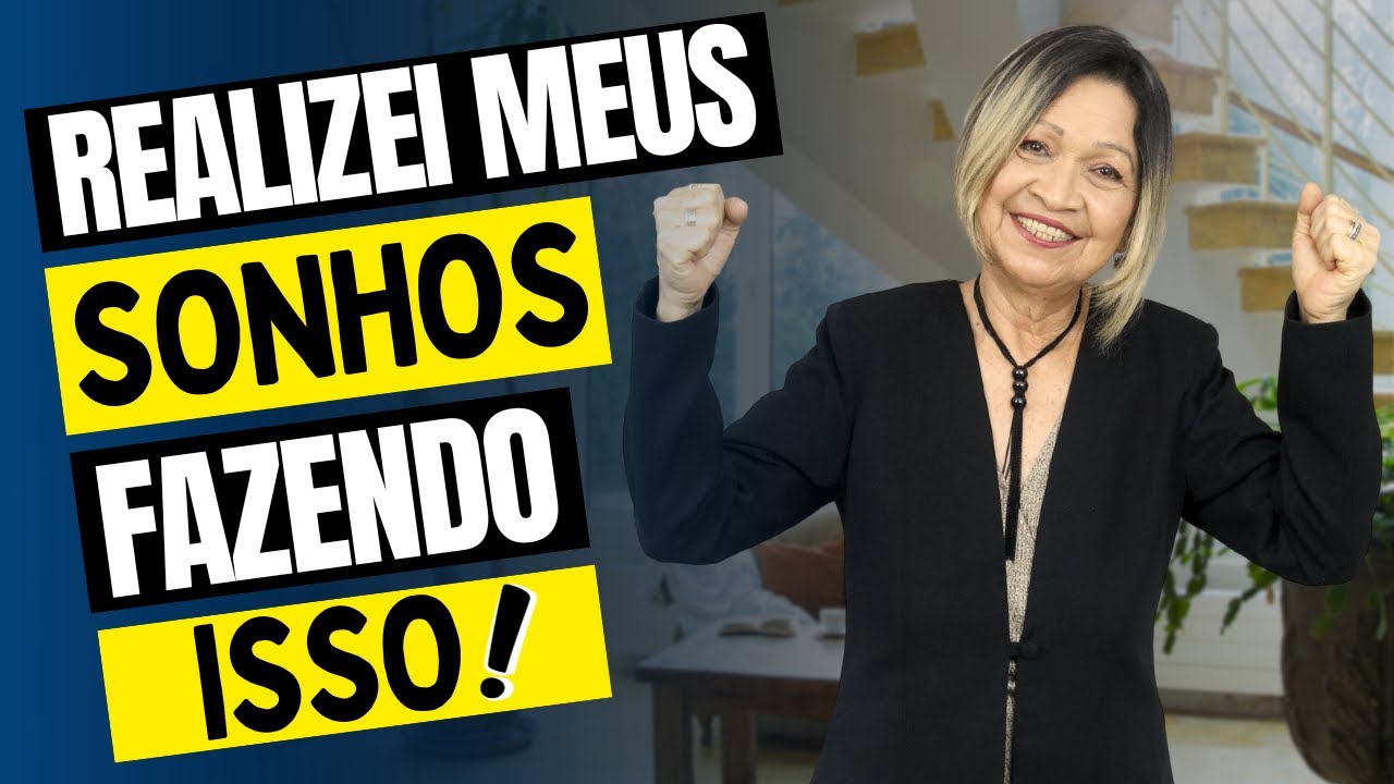 REALIZEI MEUS SONHOS FAZENDO ISSO - Lu Lampert - YouTube