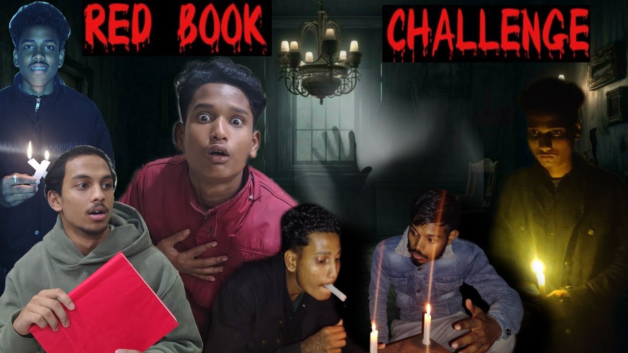 Red Book Challenge 📕👻!! Horror movie😱 Socha Nahi Tha agee Aisa Hoga 😱😭 ...
