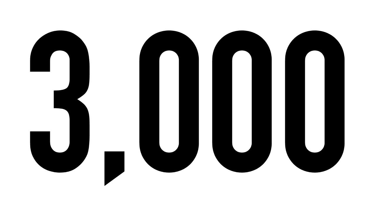 Counting To 3 000 YouTube counting-to-3-000-youtube