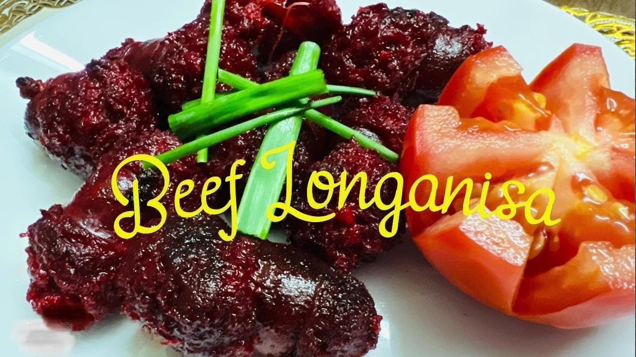 Beef Longanisa - YouTube