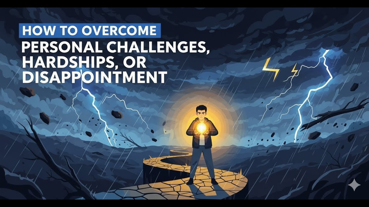 How to Overcome Personal Challenges, Hardships, or Disappointment - YouTube
