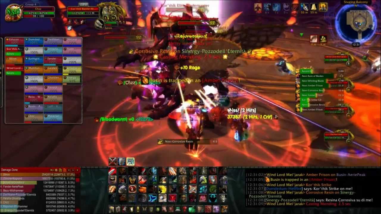Heart of Fear: Wind Lord Mel'jarak Wow Mist of Pandaria - YouTube