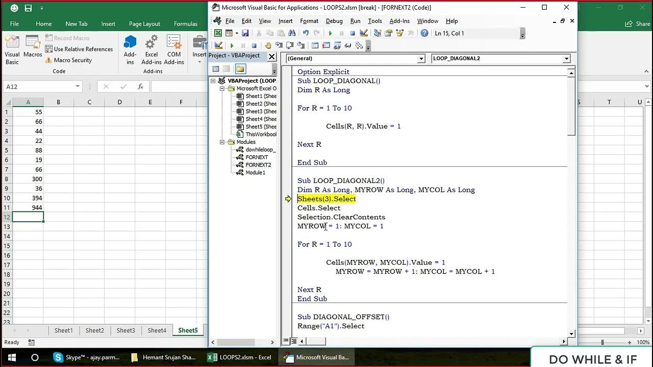 Introduction To Loops And Ifs Lecture3 Chapter3 Hindi Language Youtube