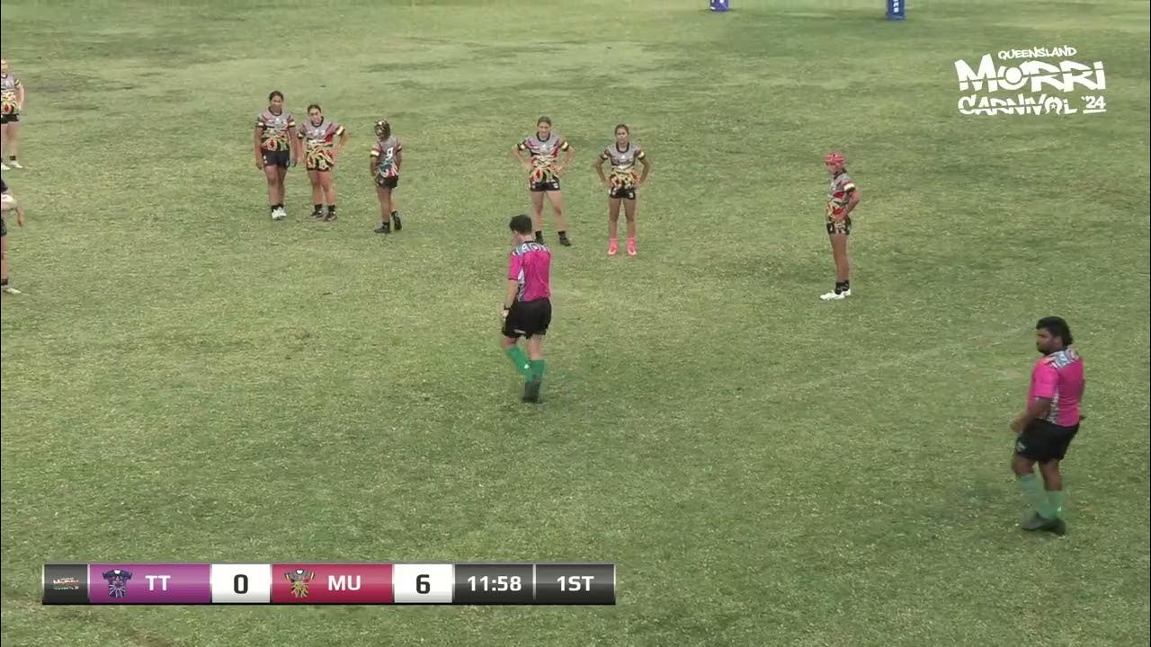 2024 QMC Girls U14 - Toowoomba Tiddas v Murri United - YouTube