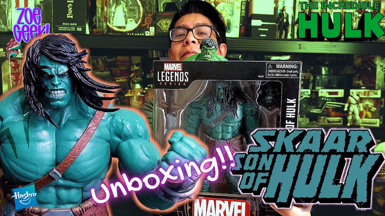 SKAAR Son Of Hulk !! El Hijo Hulk Llega a la Colección Marvel Legends ...