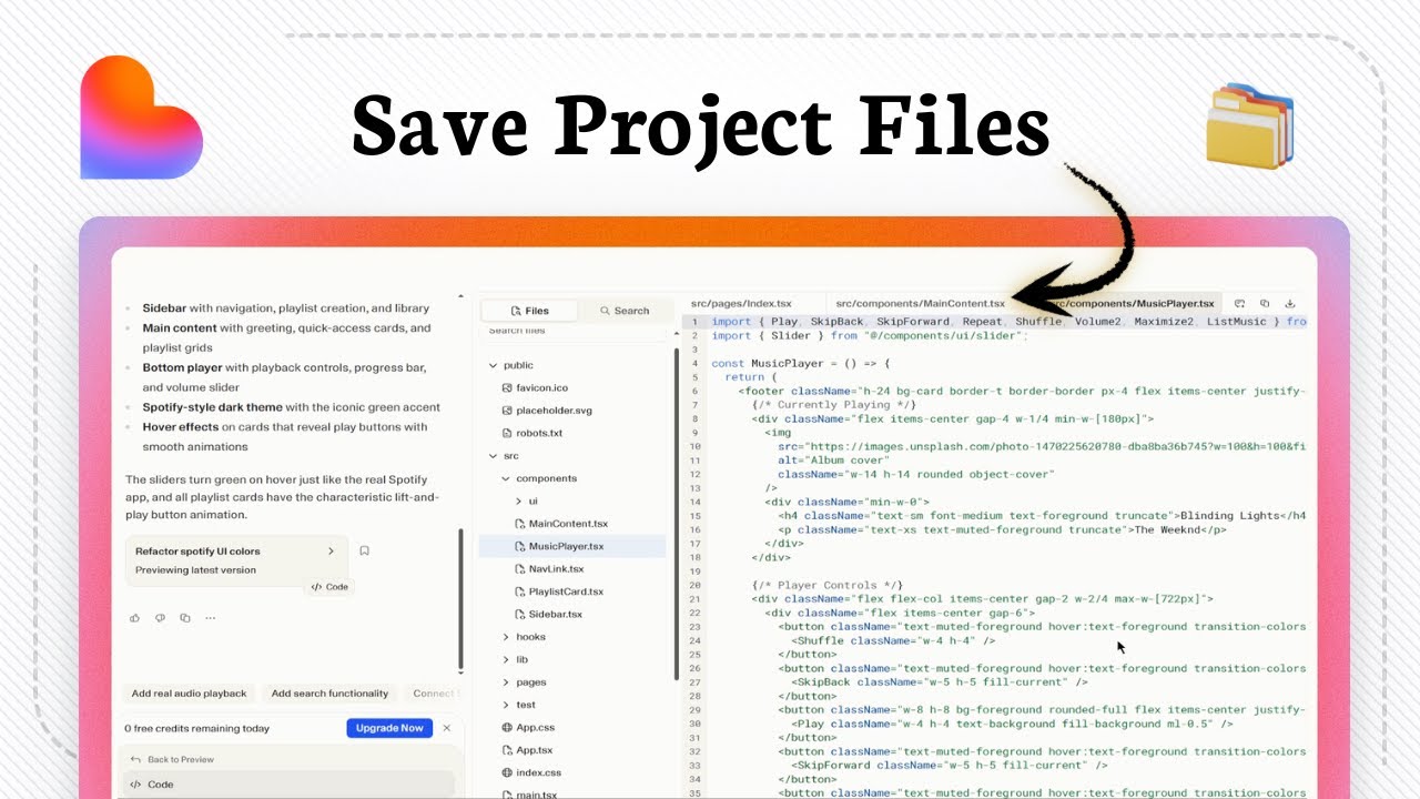 How to download code file from Lovable AI (Project Export) - YouTube