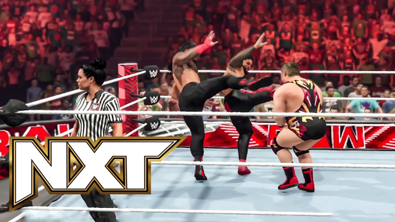 Best Tag Team Move (Double Super Kick) WWE 2K23 | The Bloodline - YouTube