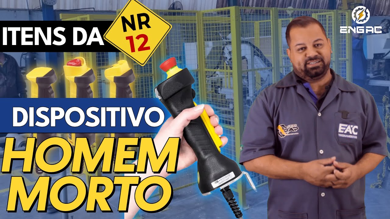 Dispositivo Homem Morto: Segurança Essencial em Máquinas - YouTube