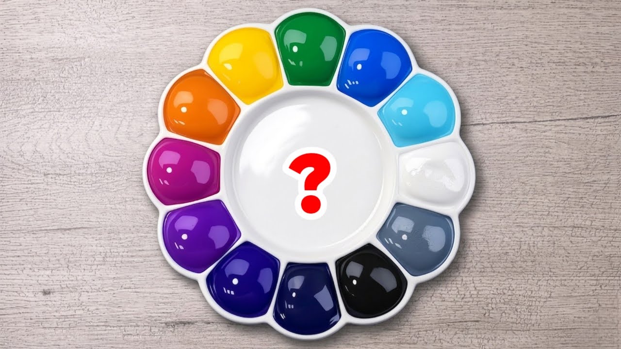Creating 7 colors using only the following 6 colors | Biray Color - YouTube