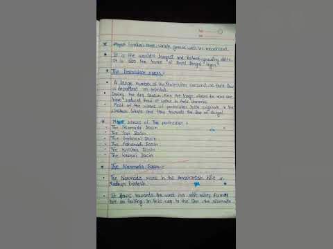Drainage class 9 notes|Class 9 Geography chapter 03 notes|Indus, Ganga ...