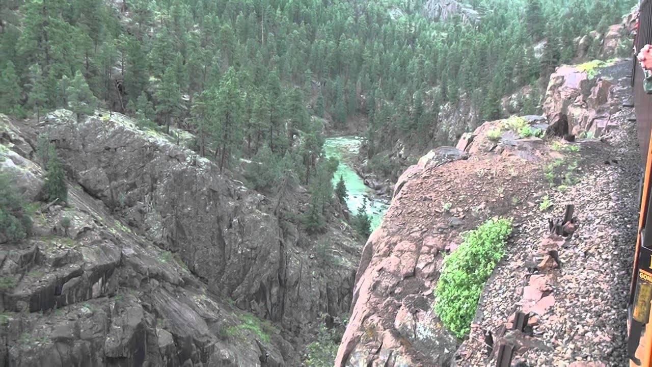 Animas River 11 Days after Silverton Spill - See Yellow Caked ...