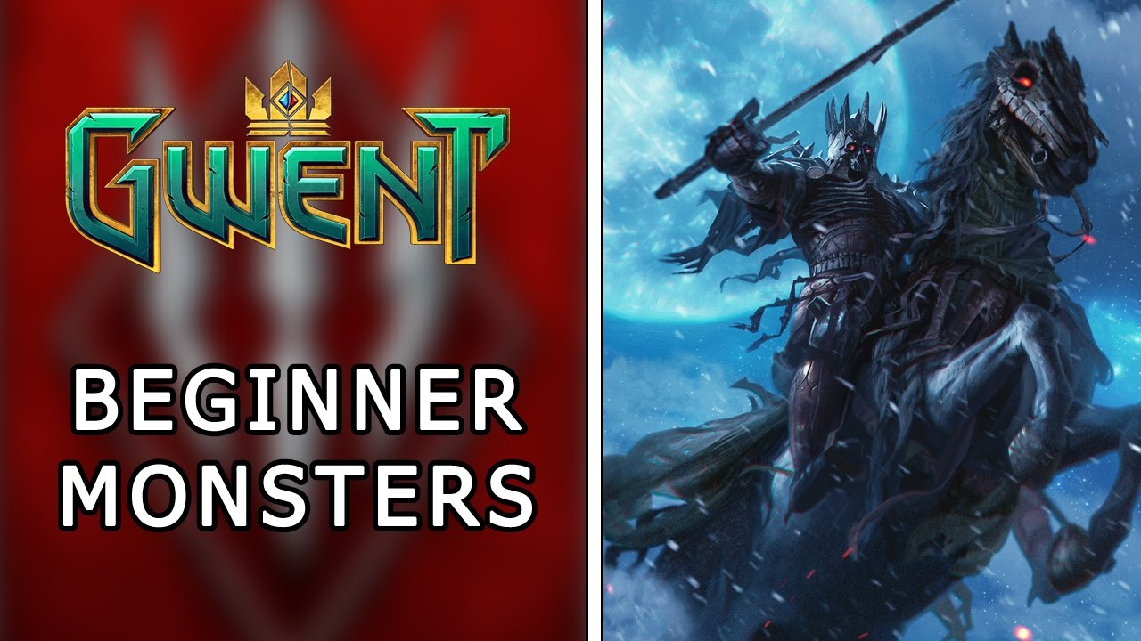 Gwent | Beginner Monsters Deck Guide | Basic Weather - YouTube