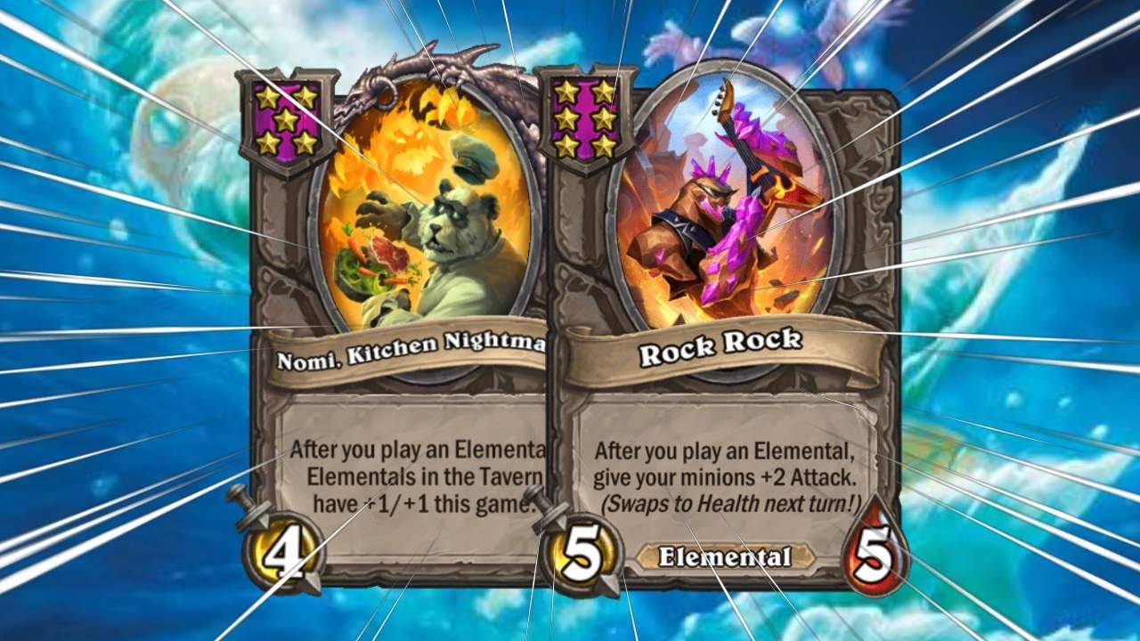 INSANE NOMI ELEMENTAL GAME?! | Hearthstone Battlegrounds - YouTube