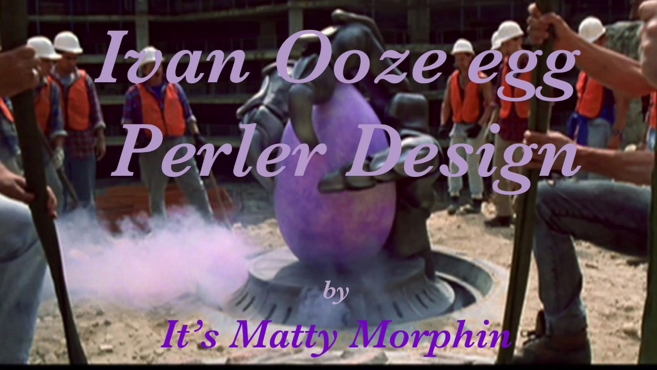 Mighty Morphin Power Rangers Ivan Ooze Egg Capsule Original Perler ...