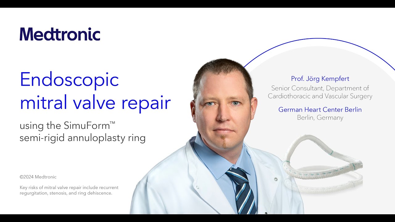 Sponsored Content: Endoscopic mitral valve repair using the SimuForm ...