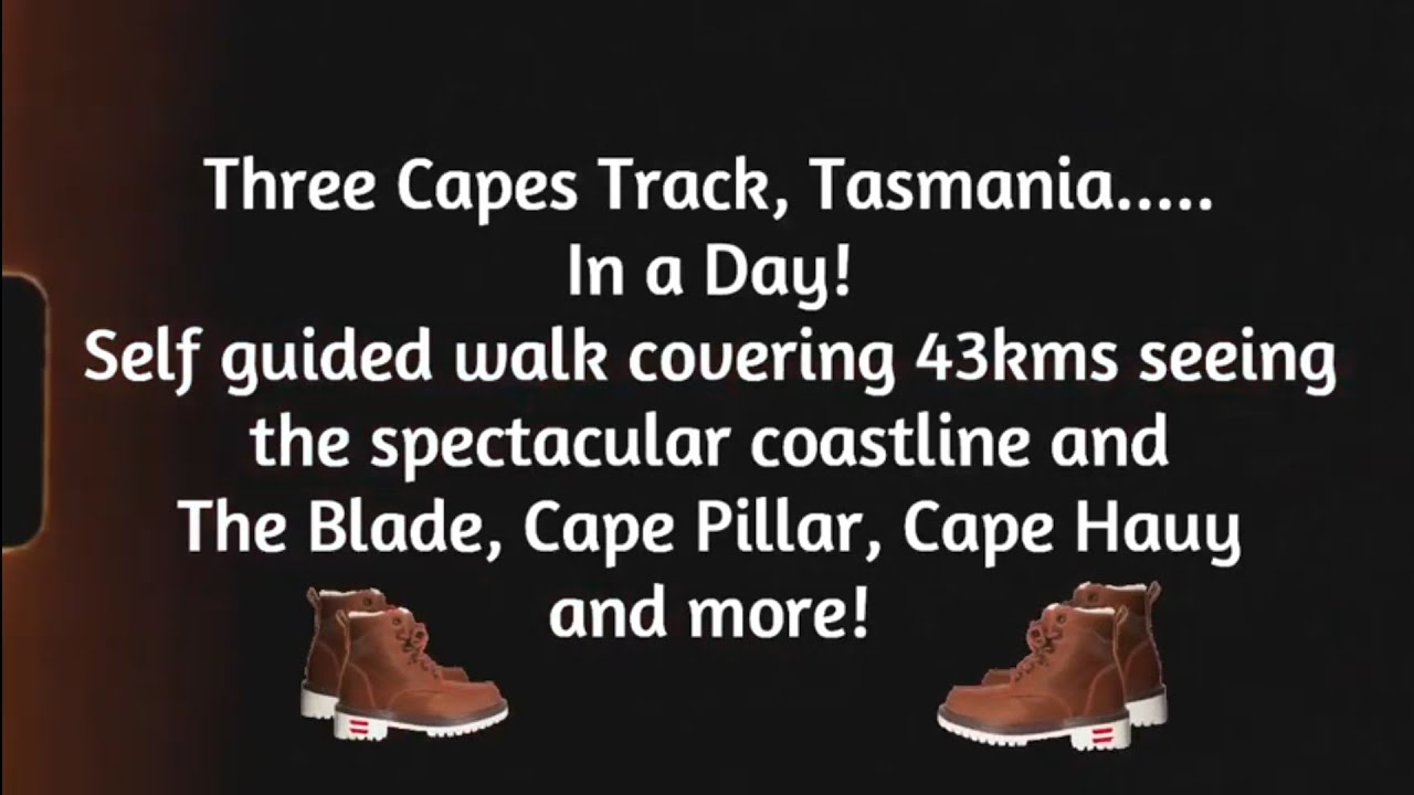 Three Capes Track, Tasmania in 1 day, Self guided 43km hike. The Blade ...