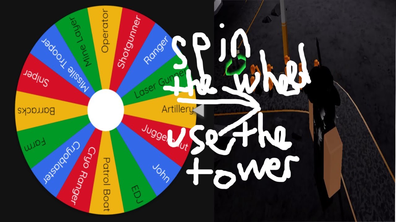 TDX Spin the Wheel, Use the Tower - YouTube