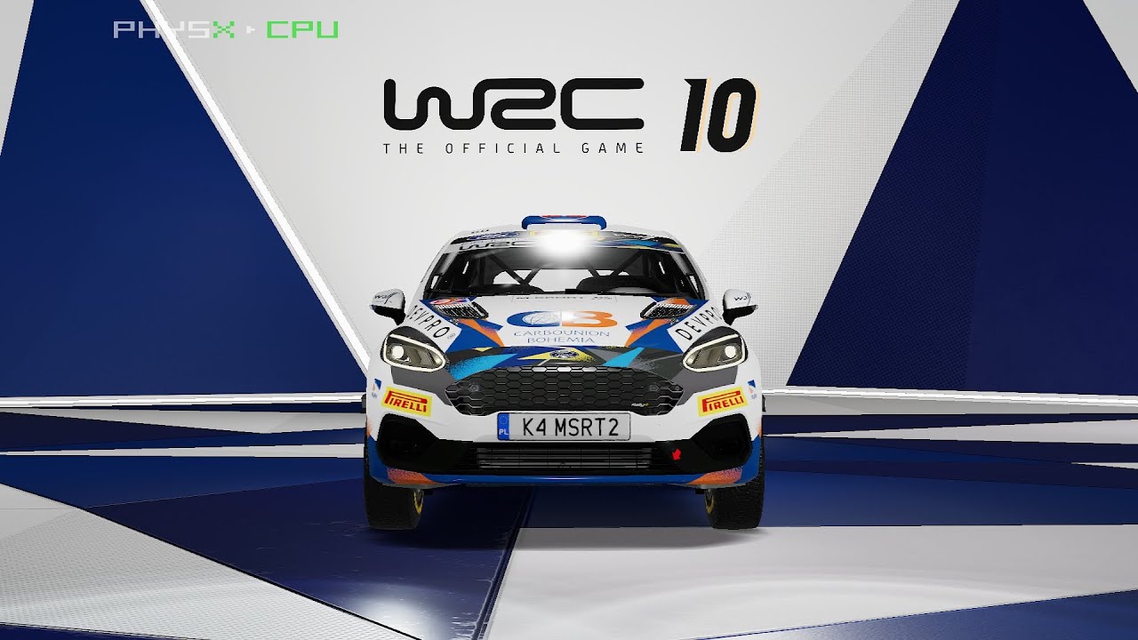 WRC 10 - Ford Fiesta rally4 ( Monte Carlo 2021 ) View from cockpit ...