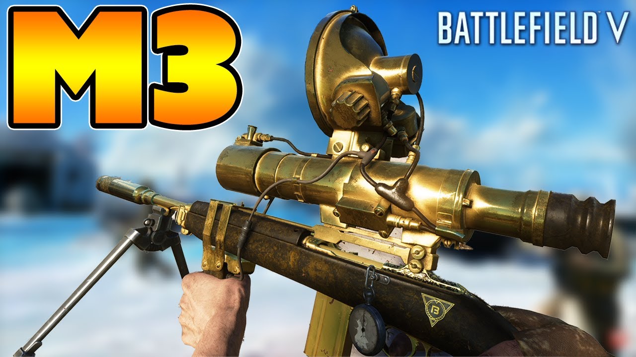 [BFV]新武器M3 INFRARED実装‼めちゃ見辛くてめちゃ強い‼[BF5] - YouTube