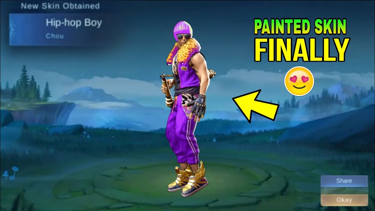 NEW SKIN FINALLY 🥰 THANKS MOONTON #MLBB#chou - YouTube