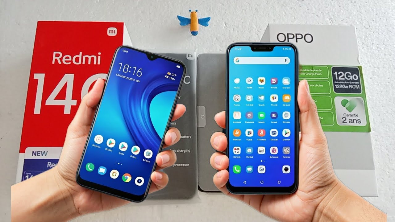 Xiaomi Redmi 14c vs Oppo A3 : Speed test - YouTube