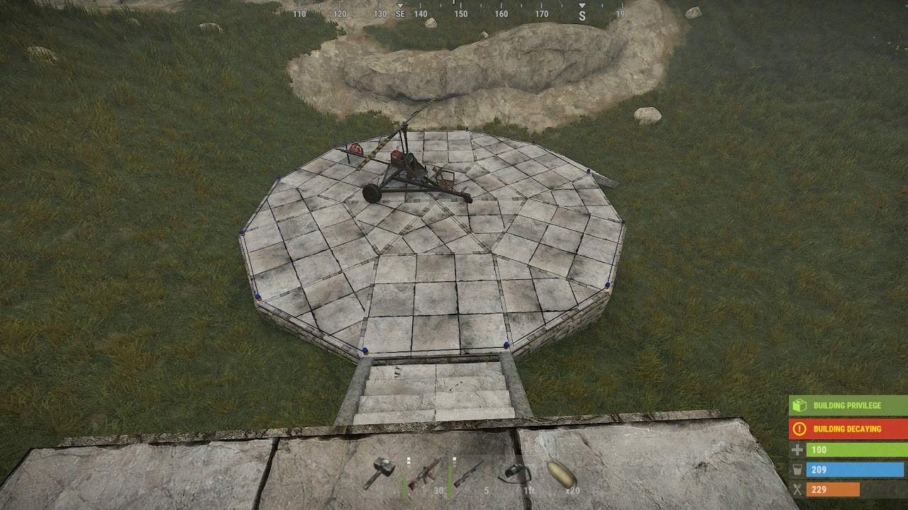 RUST - Helipad Lights - YouTube