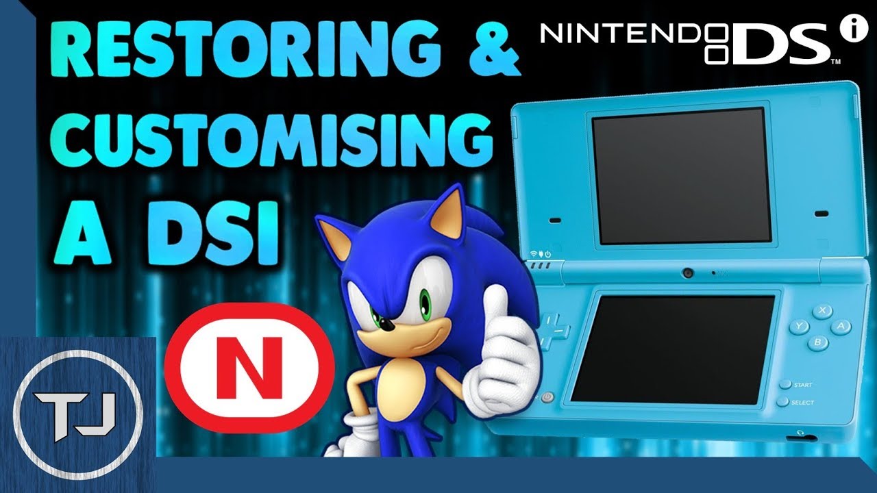 Restoring & Customising A Nintendo DSi - YouTube