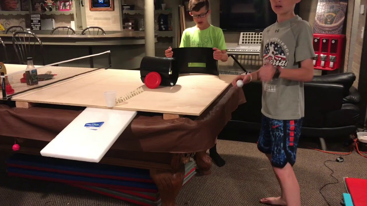 Ping Pong Trick Shots!! - YouTube