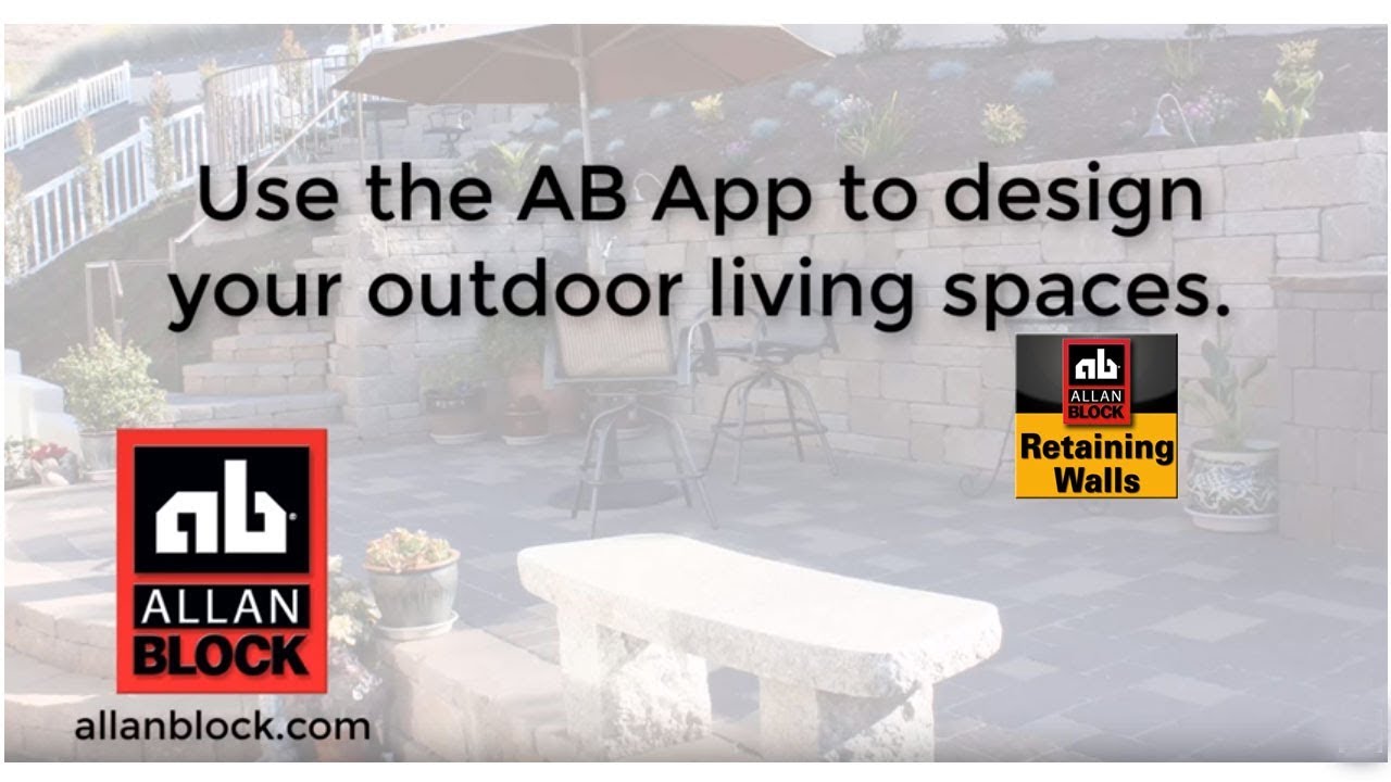 Allan Block Estimating App for Retaining Walls - YouTube