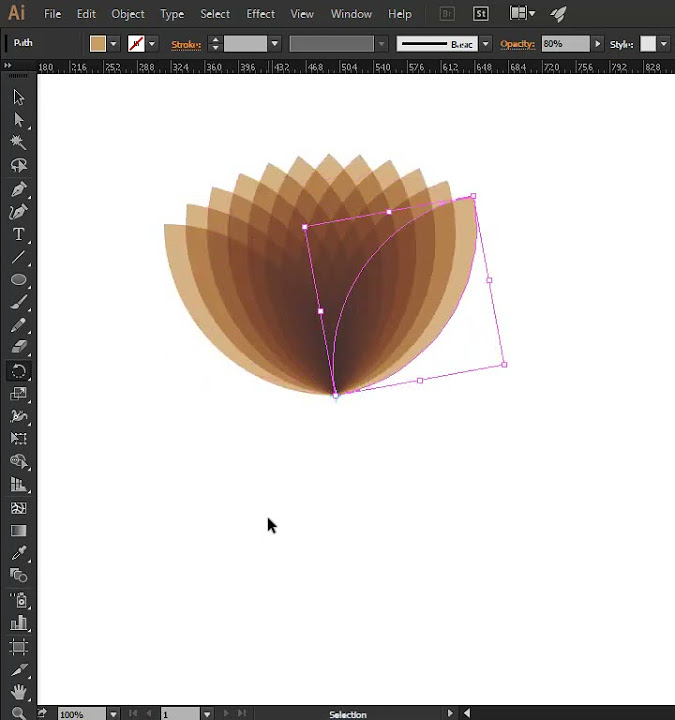 Quick Flower design Tricks, Adobe illustrator, Logo Design tutorial - YouTube