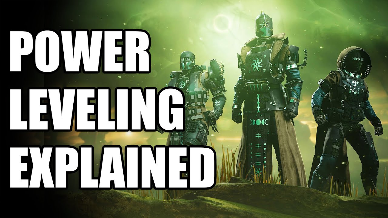 Destiny 2: Power Leveling Explained! (1350-1560) | Easy Guide for New ...