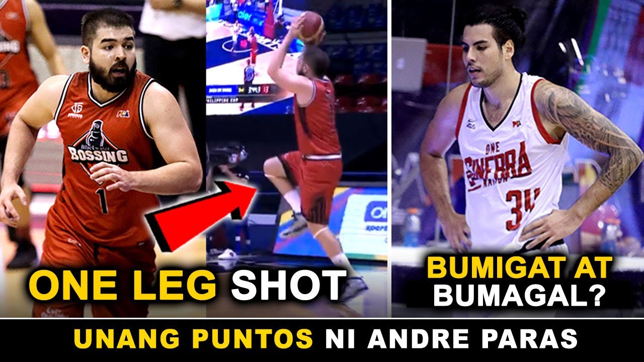 ANDRE PARAS Unang Puntos sa PBA, bilang Blackwater Player! CSTAN ...