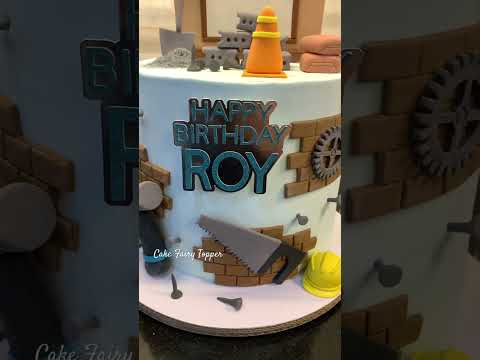 Hardware Themed Cake - YouTube