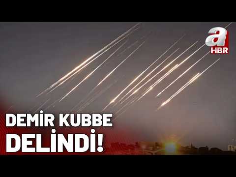 İran Füzeleri Demir Kubbe'yi Delip Geçti! | A Haber