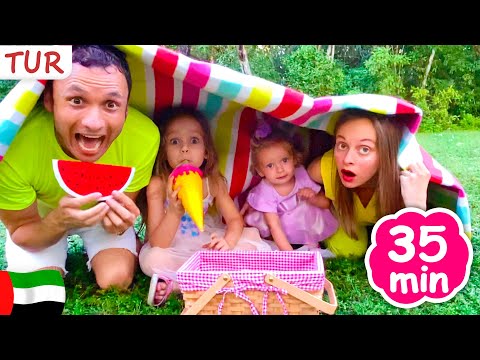 Sol ve Sağ | Maya ve Mary Turkish | Bebekler için Şarkılar