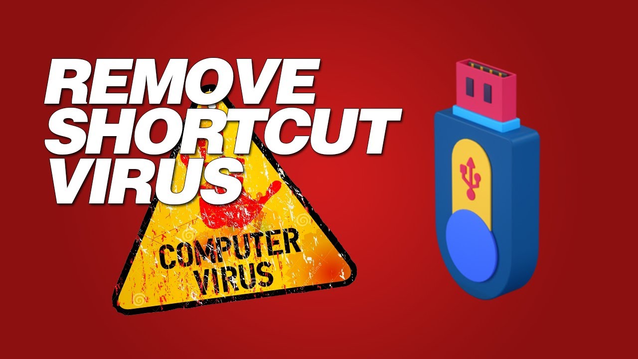 Cara Membersihkan Virus Shortcut di Flashdisk dengan Mudah - YouTube