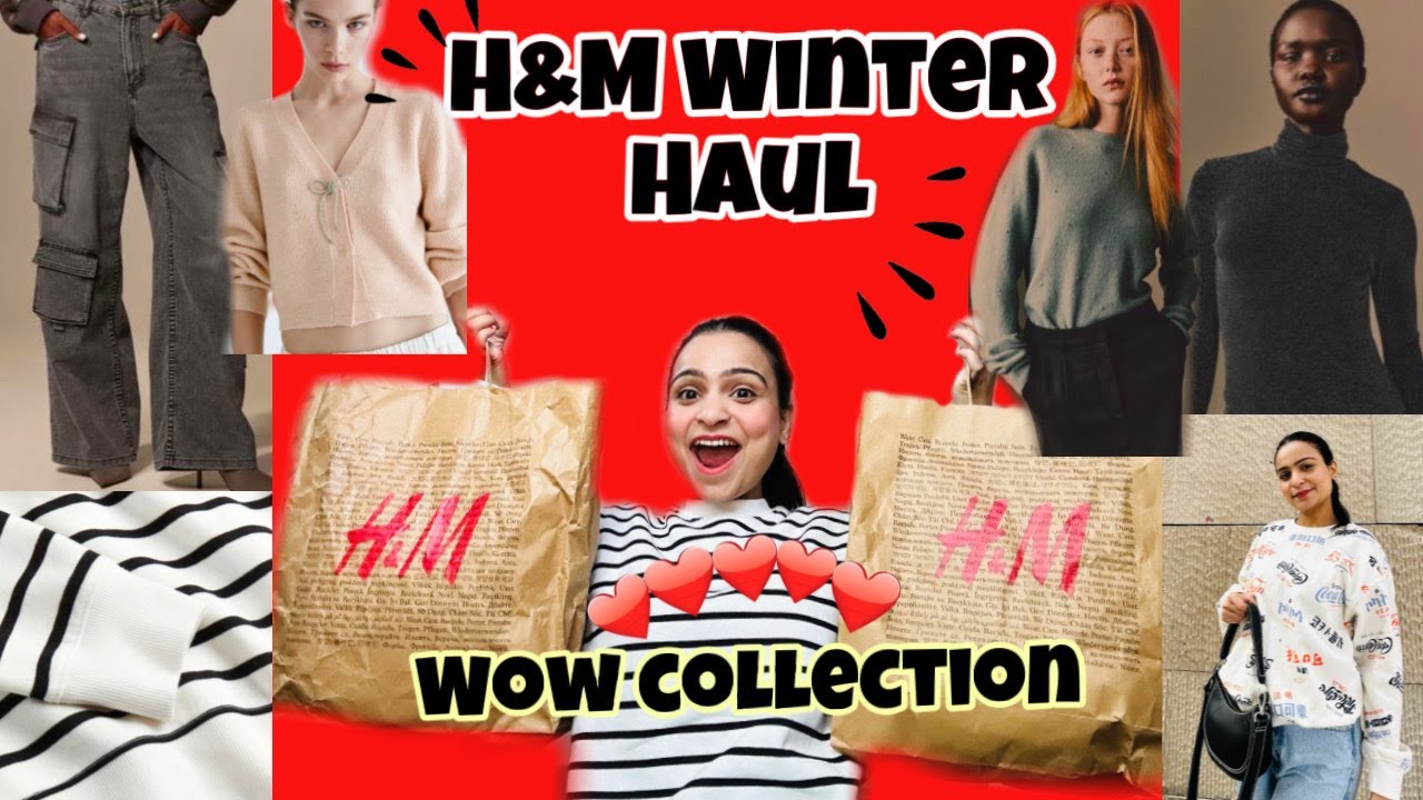 *H&M* Winter Try on Haul | H&M Latest Winter Collection! #hm #hmhaul # ...