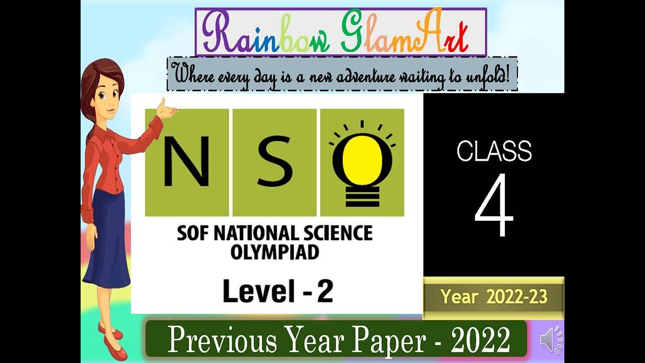 NSO Level 2| 2022 | Class 4| SOF NSO| #nso #level2 #sofolympiad # ...
