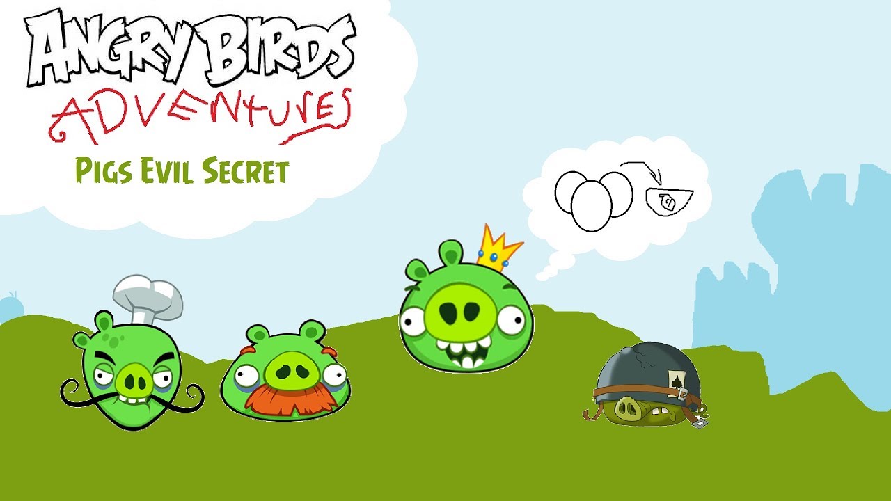 Angry birds adventures ep41 pigs evil secret - YouTube