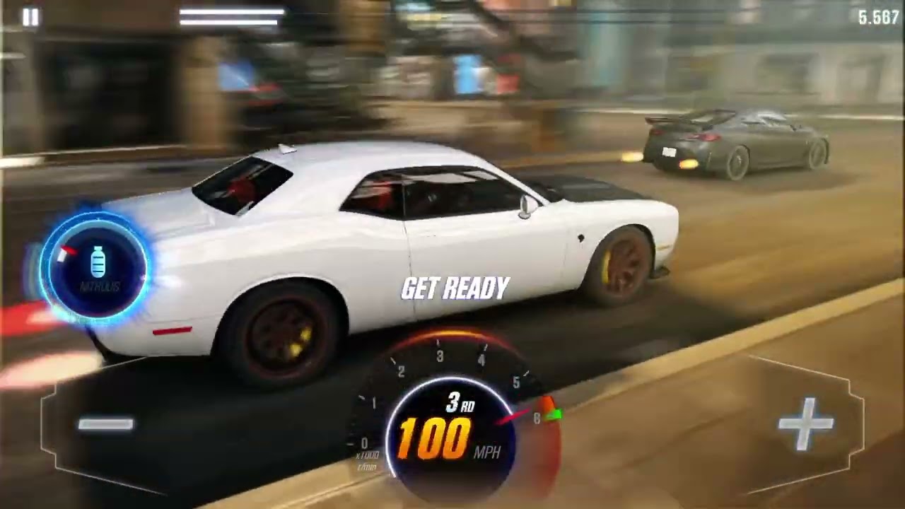 Hellcat Vs. infinity Q60 BLK edition - YouTube