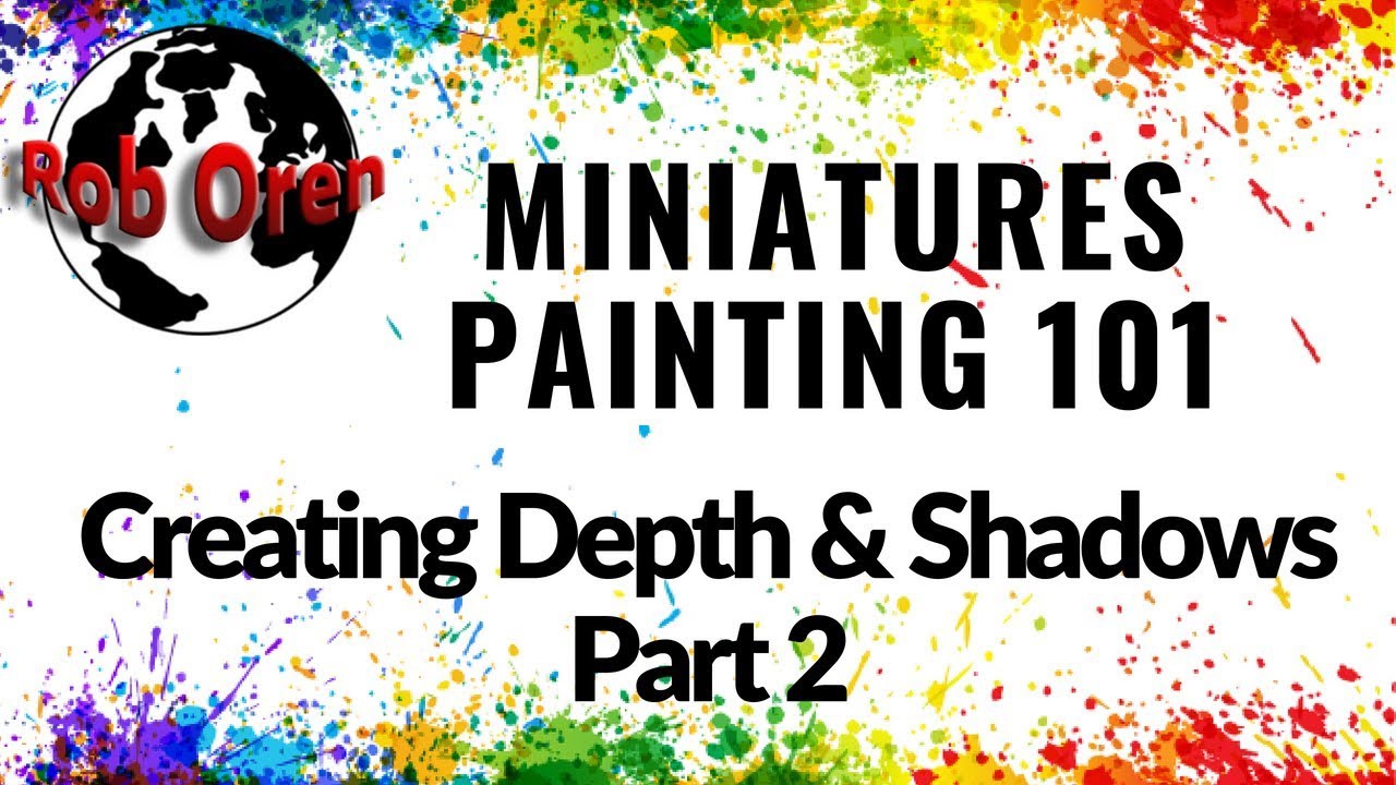 Painting 101 - Creating Depth and Shadows Part 2 - YouTube