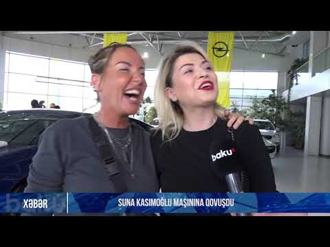 Suna Kasımoğlu maşınına qovuşdu