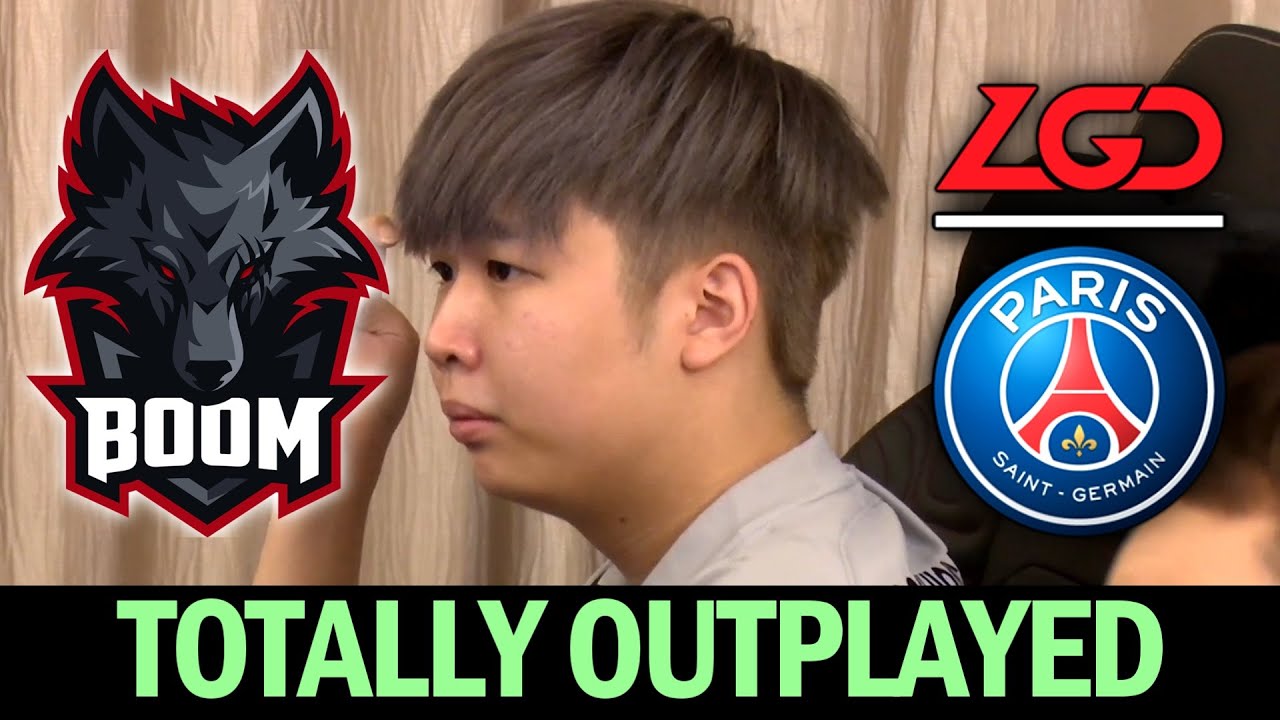 PSG.LGD vs BOOM - Totally Outplayed the International 2022 - YouTube
