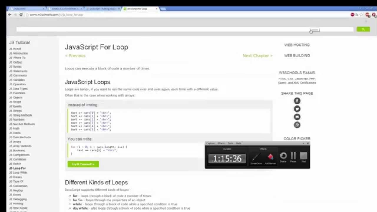 JavaScript - KineticJS - Timelaps - YouTube