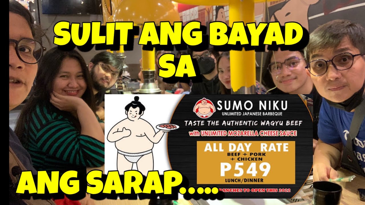 SUMO NIKO MASARAP ANG PAGKAIN - YouTube