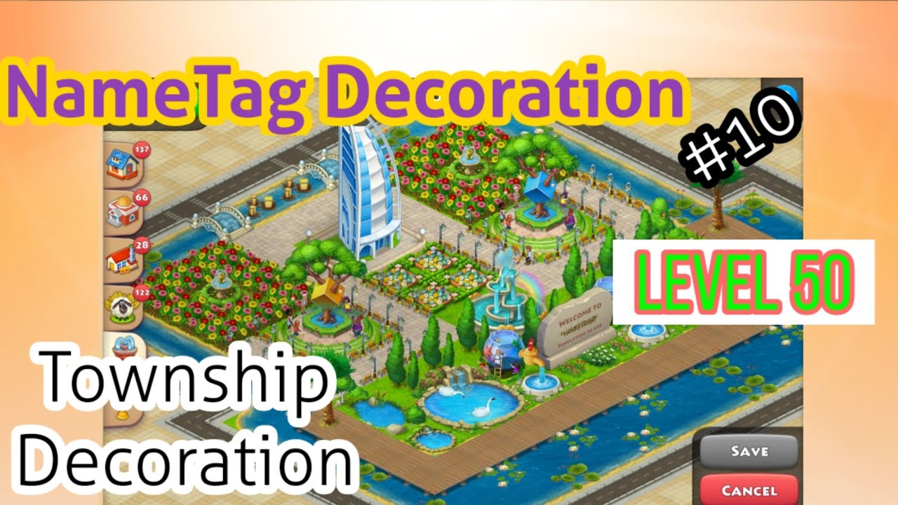 Nameplate Decoration 10 | Township Decoration - YouTube